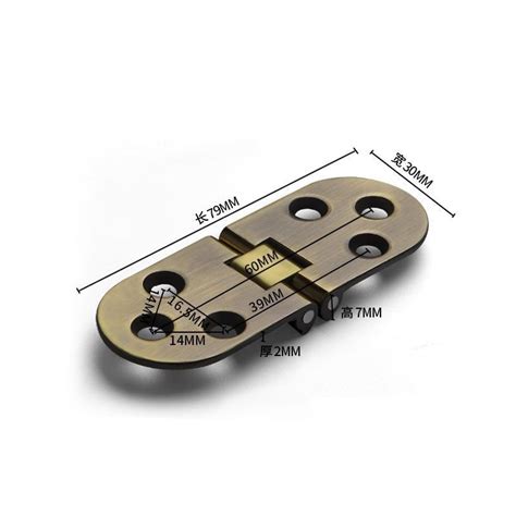 Hinge Hinge 180 Degree Folding Table Accessories Round Table Turning Table Surface Hidden