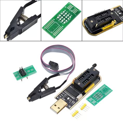 Usb Programmer Ch341a Series Burner Chip 24 Eeprom Bios Writer 25 Spi