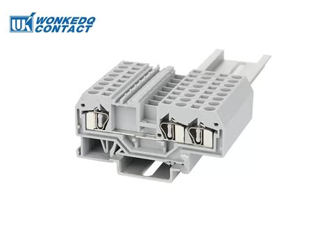 China Spring Clamp Terminal Block Suppliers Manufacturers And Factory WKDQ