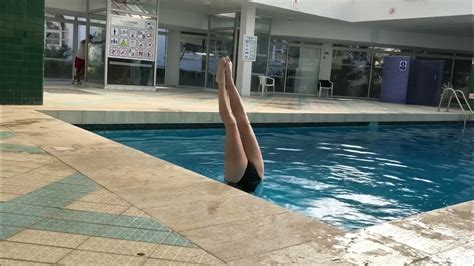 Handstand Walk Underwater Handstand Walking Underwater In Slightly