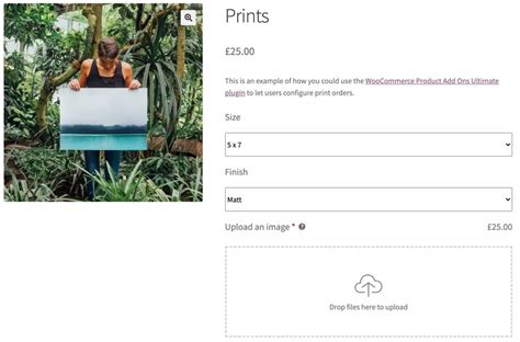Woocommerce Product Add Ons Ultimate Custom Fields And Extra Options