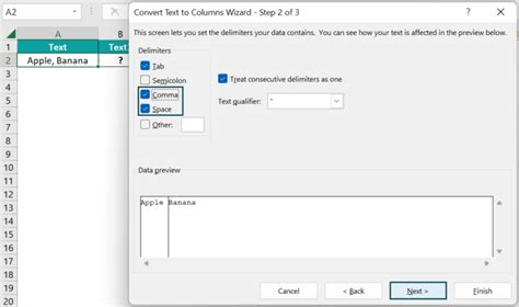 Separate Text In Excel How To Use Step By Step Examples