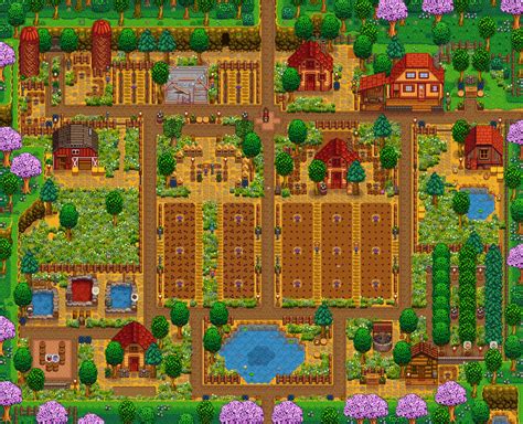 Stardew Valley Farm Layout Gahayubild
