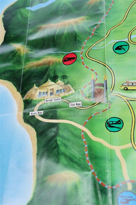 Jurassic Park 1993 Park Brochure Jurassic Park 1993 Park Brochure
