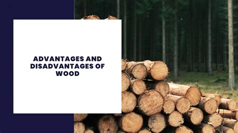 14 Ventajas Y Desventajas De La Madera