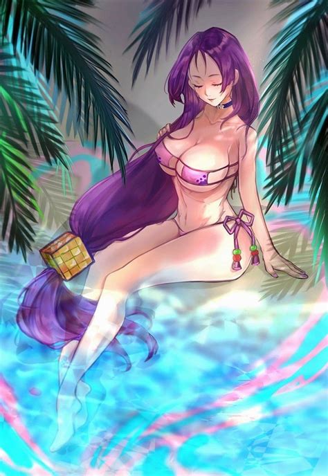 Pin Di Zelan Su Fate Series Minamoto No Raikou Swimsuit Lancer