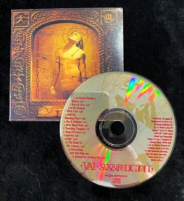 Audio Cd Steve Vai Sex And Religion Very Good Vg Worldwide