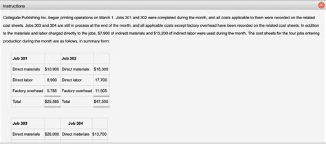 Solved Collegiate Publishing Inc Began Printing Operations