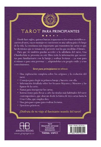 Libro De Tarot Para Principiantes Lisa Chamberlain Envío Gratis