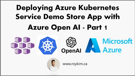 Deploying Azure Kubernetes Service Demo Store App With Azure Open Ai