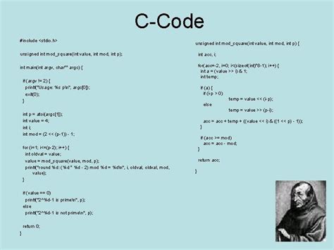Lucaslehmer Primality Tester Presentation 2 Architecture Proposal February
