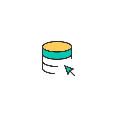 Database Icon Design Interaction Icon Vector Design Vector Database Data PNG And Vector With