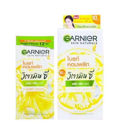 พร้อมส่ง การ์นิเย่ ไลท์ คอมพลีท ไวท์ สปีด เซรั่ม ครีม แบบซอง 7 มล