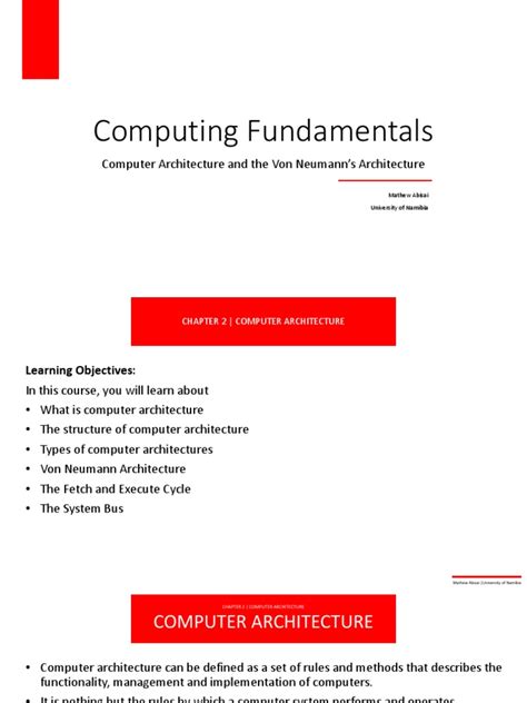 Chapter 2 Computer Architecture Pdf Inputoutput Computer Data Storage