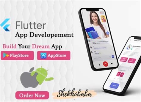 build your dream app android and ios with flutter by houachezakaria