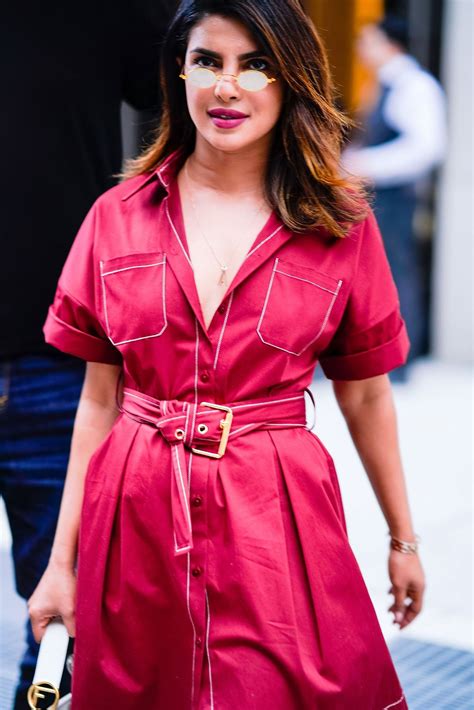 Priyanka Chopra Leaves Her Apartment In New York Hawtcelebs