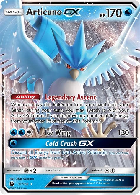 Articuno Gx Sm Celestial Storm Pokemon