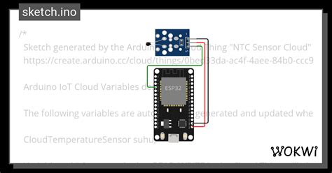 Ntc Sensor Cloud Wokwi Esp32 Stm32 Arduino Simulator Ntc Sensor Cloud Wokwi Esp32 Stm32 Arduino Simulator