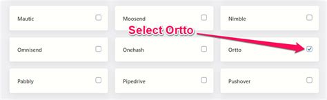 Ortto Advanced Form Integration