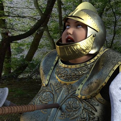 Heavy Knightess Speared By Plussizeperil On Deviantart