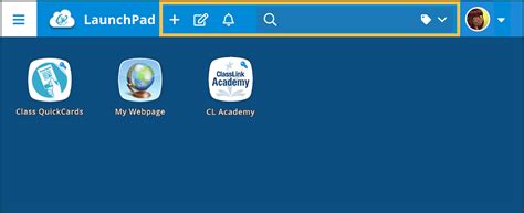 Launchpad Home Page Explore The Toolbar