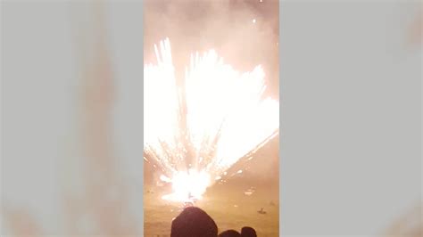 Video Of The Horrifying Moment A Firework Exploded In Display Organiser S Face As He Bent Over