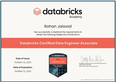 Databricks Dataengineering Certification Learning Datajourney