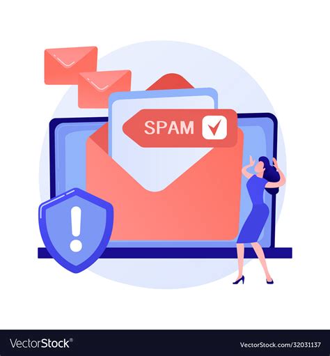 Email Service Concept Metaphor Royalty Free Vector Image
