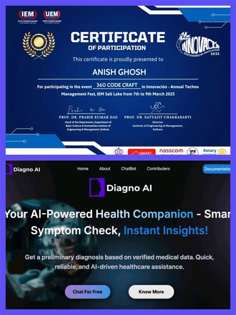 Ai Machinelearning Techinnovation Appdiagnoai Learningandgrowing Anish Ghosh