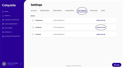 Importing Product CSV Data