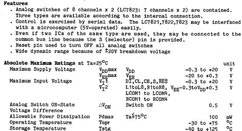 Legacy Analogue Switch Controll Serial Commands General Guidance