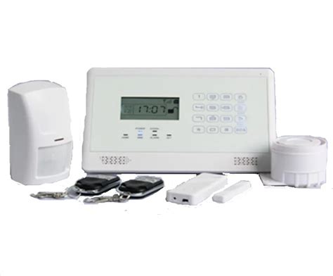 Touch Keypad GSM Alarm System Tamper Alarm And Two Relay Switchs To Control Appliances In Alarm