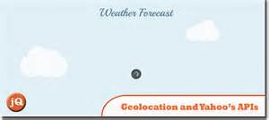 Awesome Weather Widgets With JQuery SitePoint