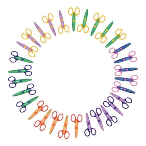 Classroom Zig Zag Scissors 30 Scissors