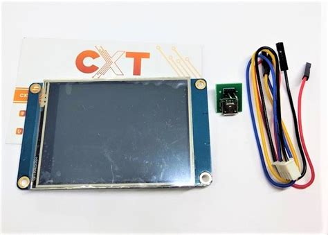 cxt từ ý tưởng đến sản phẩm lcd nextion 2 8 uart hmi touch