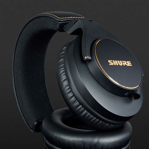 Shure舒尔 Srh840a新版专业录音室监听hifi头戴式耳机圆声带行货虎窝淘
