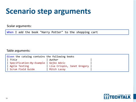 Tutorial Implementing Specification By Example With Gherkin Ppt