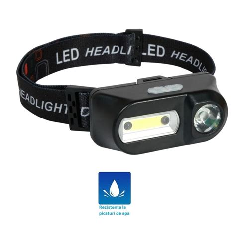 Челник с акумулатор и сензор за движение Cob Led Xpe Led Emag Bg