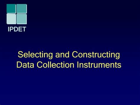 Data Collection And Interpretation Ppt