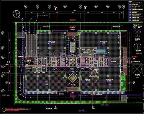 124 Free Download First Floor Tile Layout Cad Drawing 2 898m2 Detailed Plan Free Cad Blocks