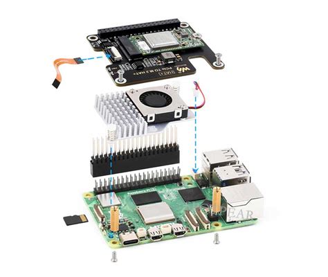 Raspberry Pi 5 Ai Kit Hailo8 26tops Pcie To M 2 Nvme Hat Plus For Pi5