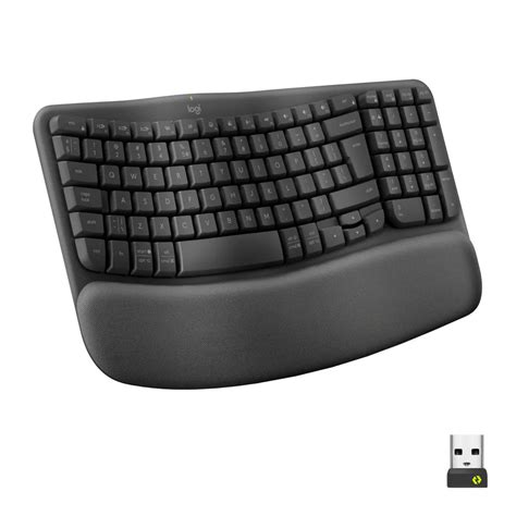 Logitech Wave Keys Bluetooth Wireless Black 920 012304 купити в