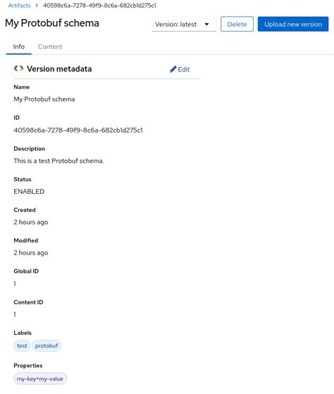 32 使用 Apicurio Registry Web 控制台添加工件 Apicurio Registry 用户指南 Red