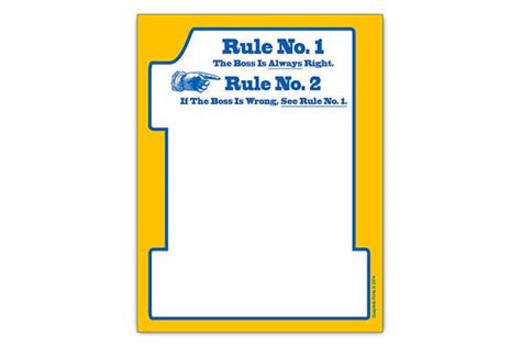 Funny Boss T Work Rules Notepad Etsy Funny Boss Ts Boss