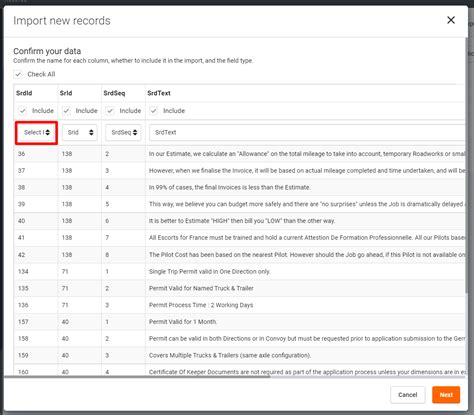 Importing Data First Field Isnt Mapped App Development Tadabase Community