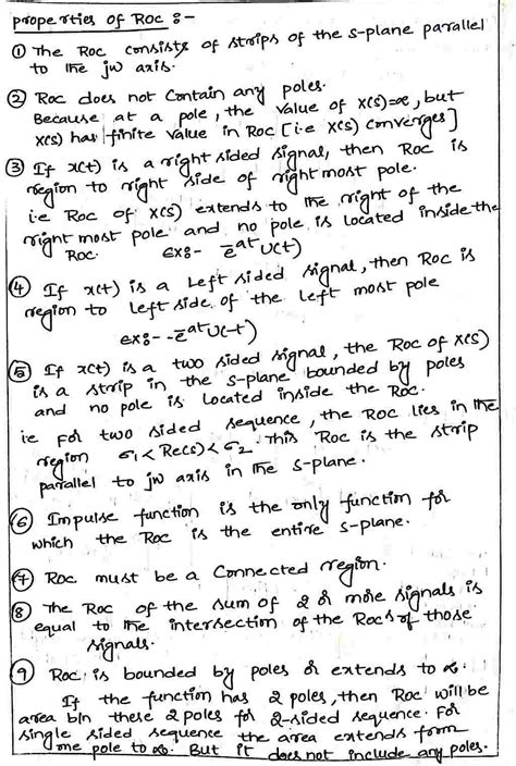 Laplace Transformssignals And Systems Lecture Notes