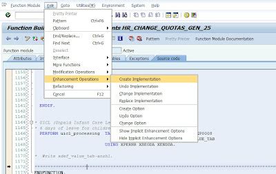 An Sap Consultant Sap Abap Implicit Enhancement Implementation In Function Module