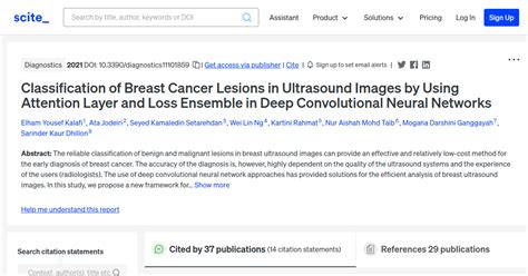 Classification Of Breast Cancer Lesions In Ultrasound Images By Using Attention Layer And Loss