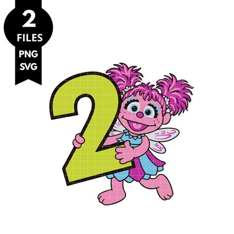 Sesame Street Svg Png Abby Cadabby Svg Sesame Street Png Sesame