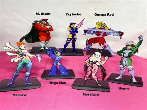 Sprites De Marvel Vs Capcom 2 Inspirado En Videojuegos Etsy México